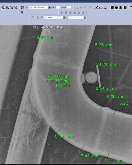 Tangential Radiography for wall loss – getting it right – 3 NDT